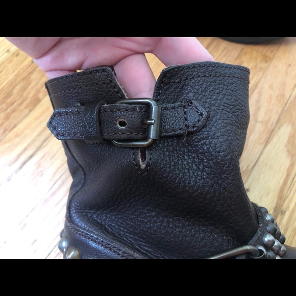 Ash | Shoes | Ash Vicious Studded Motobiker Boots 75 | Poshmark